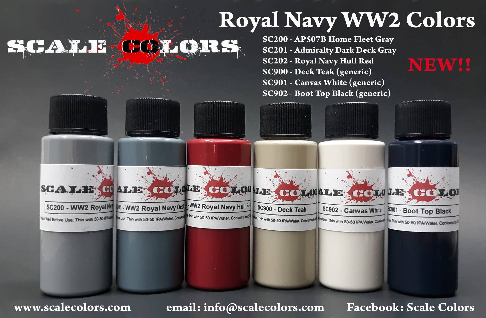 Scalecolors releases Royal Navy paints! – Hoesten Model Club